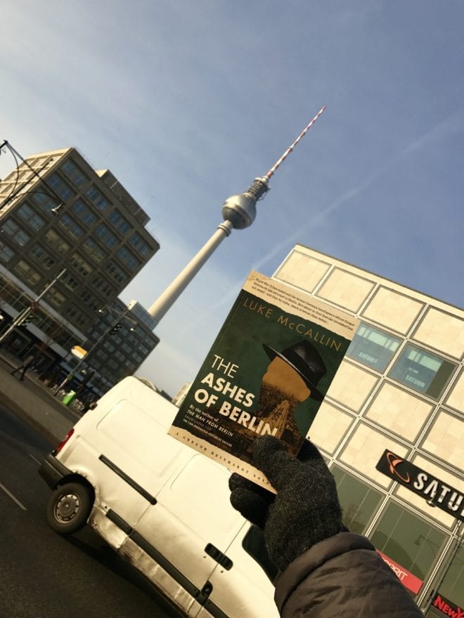 Thriller set in 1947 Berlin (ashes to ashes…). Plus chat with author ...