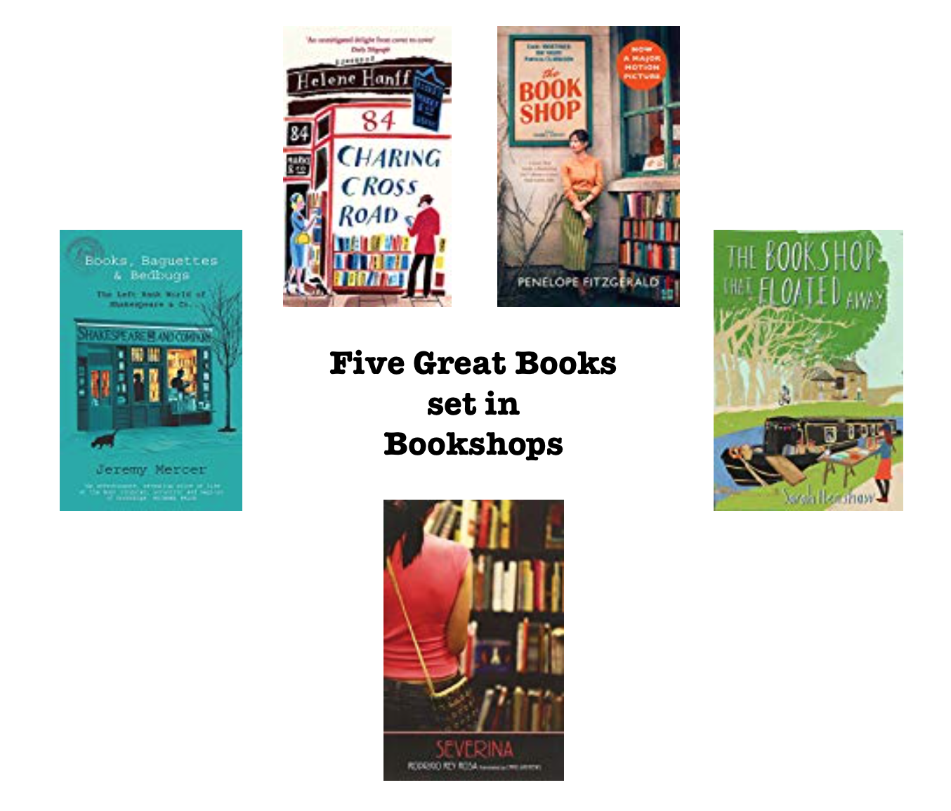 Five great books set in bookshops Blog | TripFiction