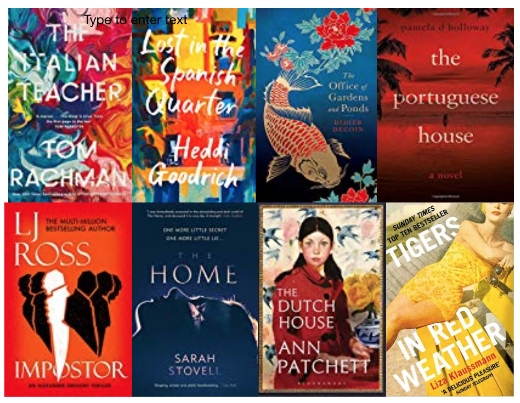 Random musings on recent book cover designs Blog | TripFiction