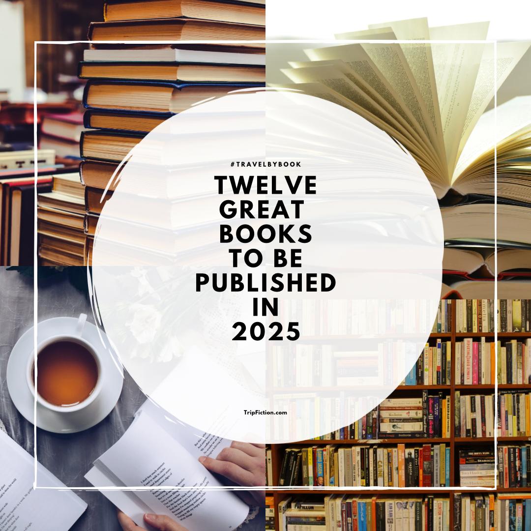12 Great New Books to be published in 2025 Blog | TripFiction